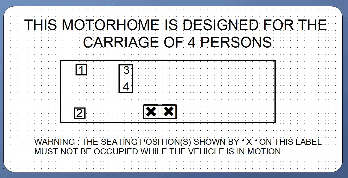 Side Facing Motorhome Seats: What are the Standards - All4RVs
